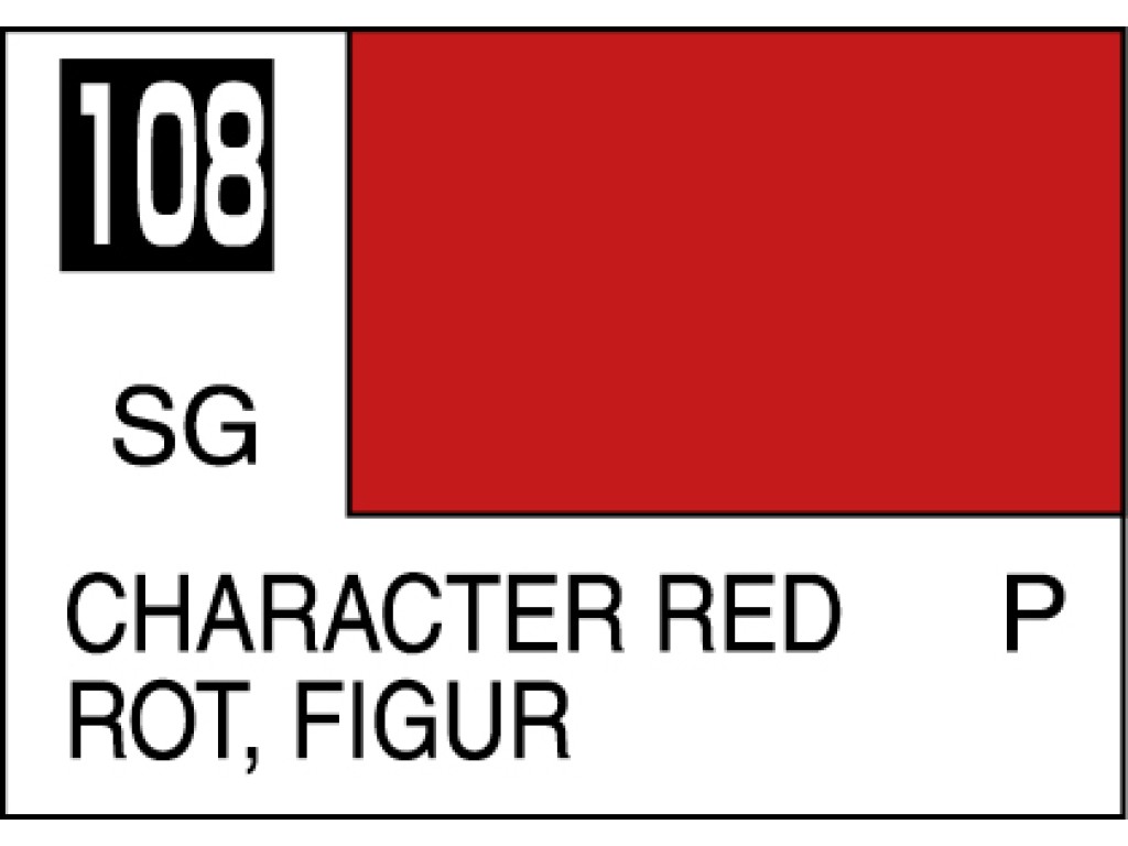 Mr Color C108 Character Red