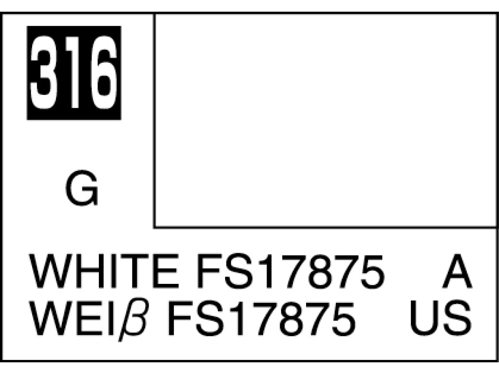 Mr Color C316 White FS17875
