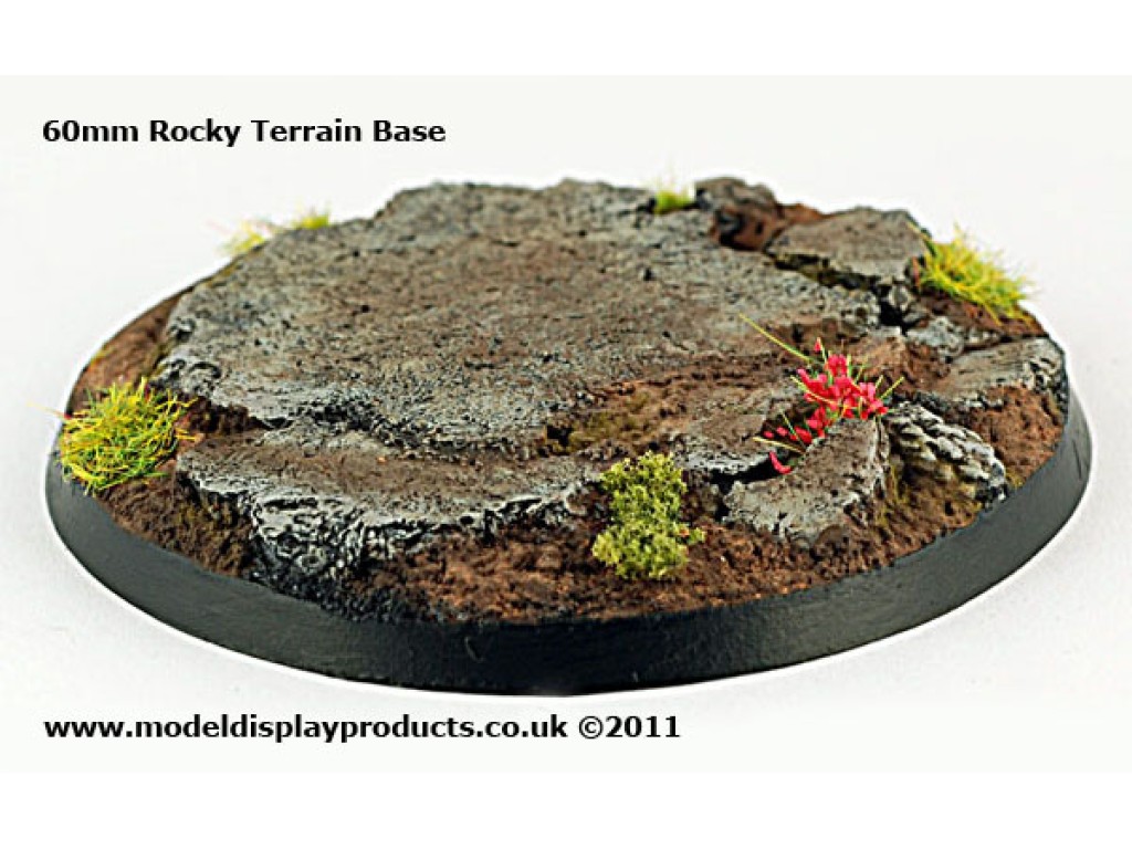 60mm Sci-fi Rocky Terrain base